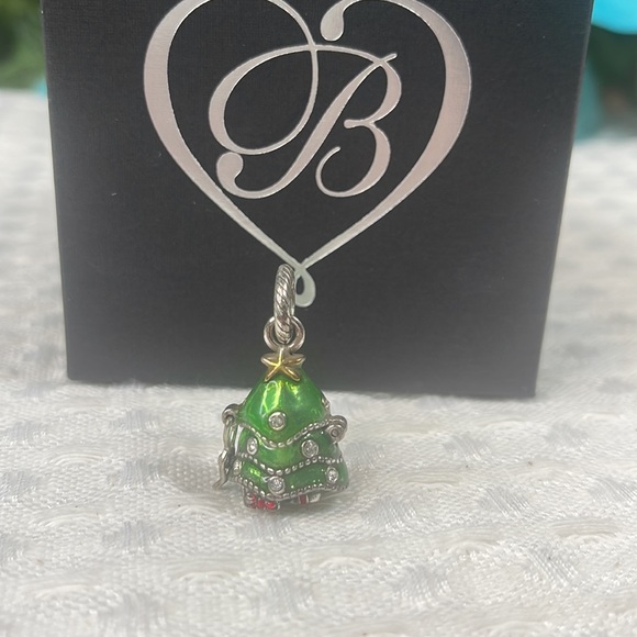 Brighton | Jewelry | Brighton Bracelet Charm Christmas Tree Santa Opens ...